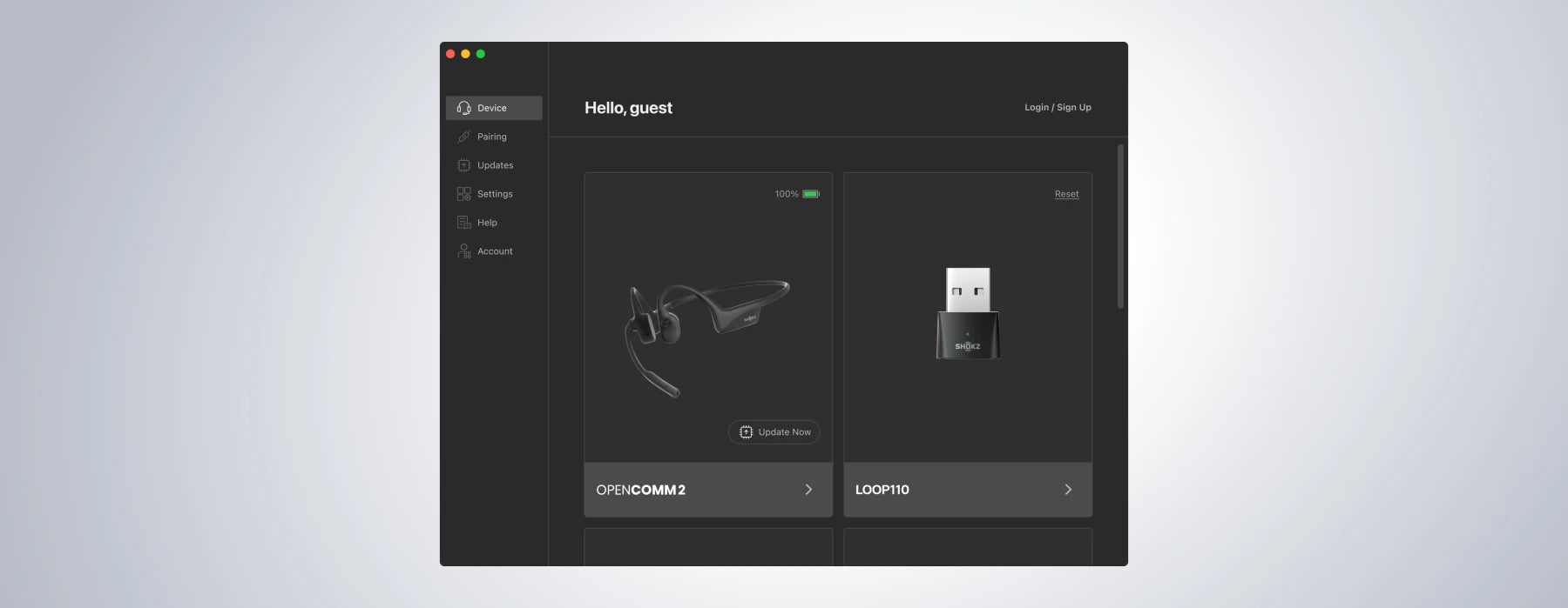 Shokz connect